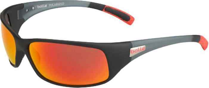 BOLLE RECOIL Matte Black/Red Polarized
